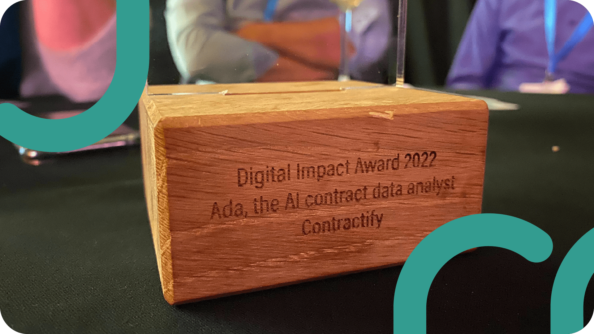 Contractify wins the first ever Digital Impact Award
