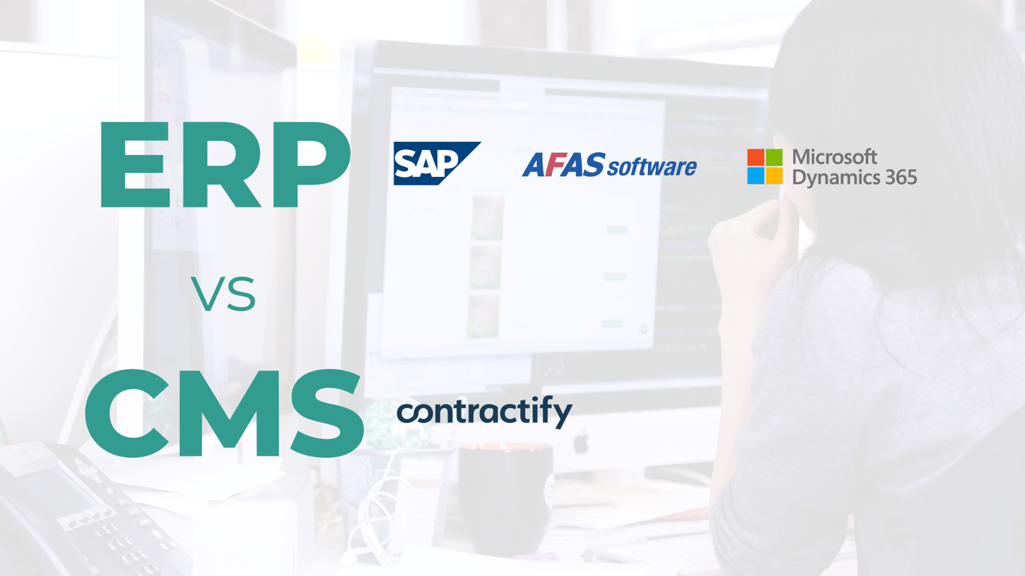The difference between ERP & specialised contract management software