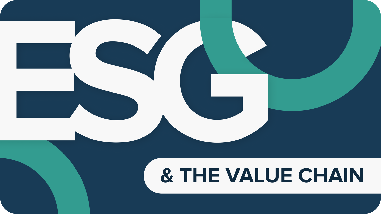 ESG and the value chain - what are they and how are they crucially ...