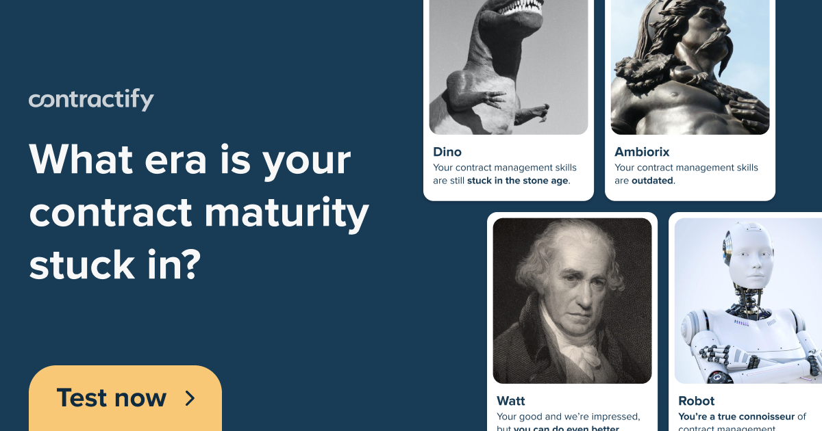 Starter guide for efficient contract management